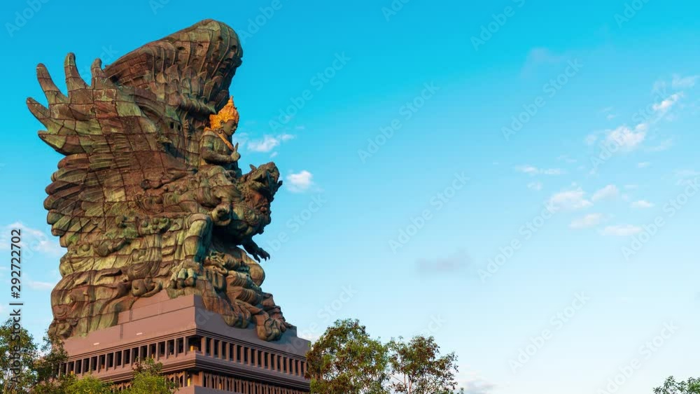 Garuda Wisnu Kencana statue. GWK 122-meter tall statue is one of the ...