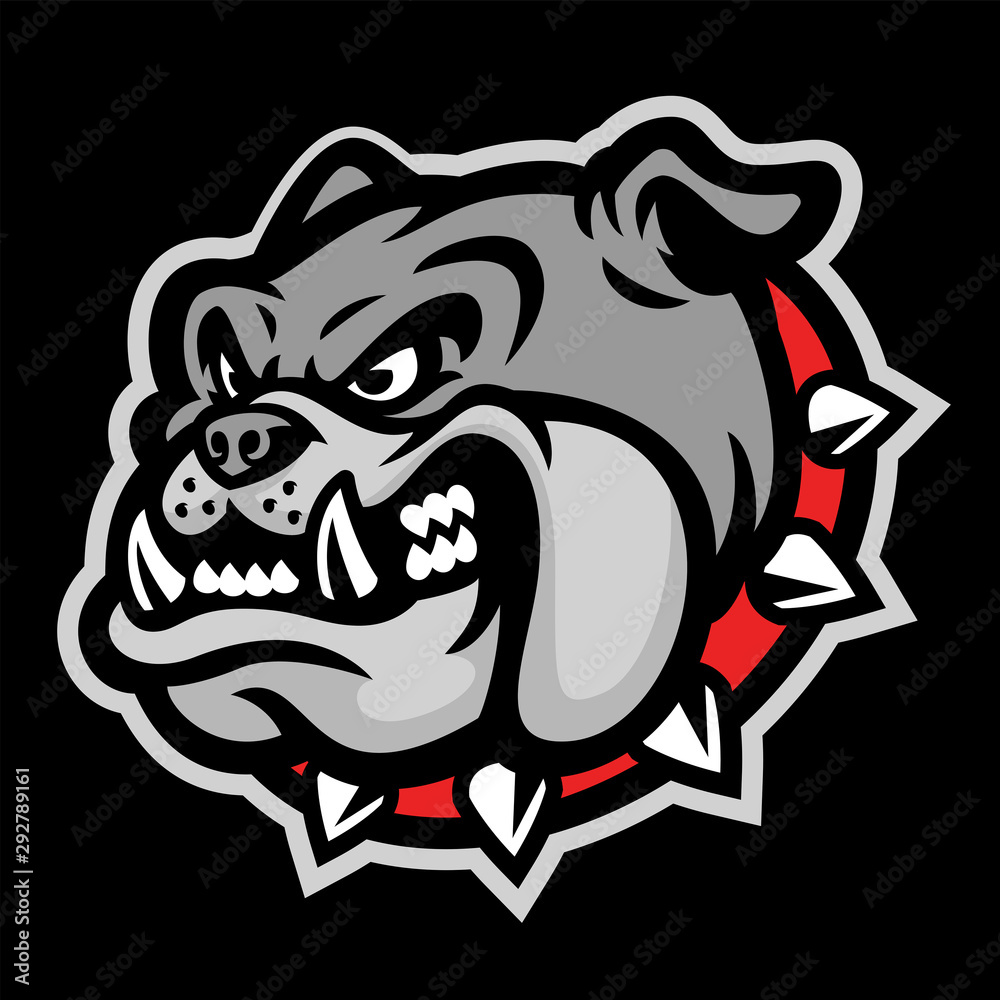 Mascotte Bouledogue Clipart Bulldog Cheer Mascot | Vector | Sports