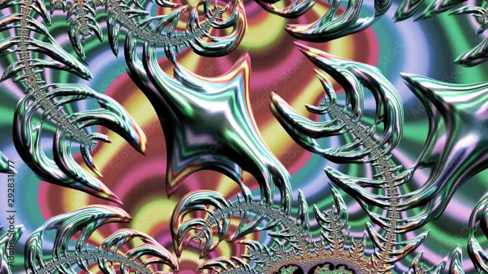 Fractals loops are infinitely complex patterns that are self-similar ...