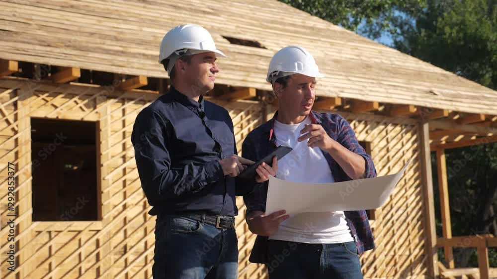 teamwork. concept building constructing architect slow motion video ...