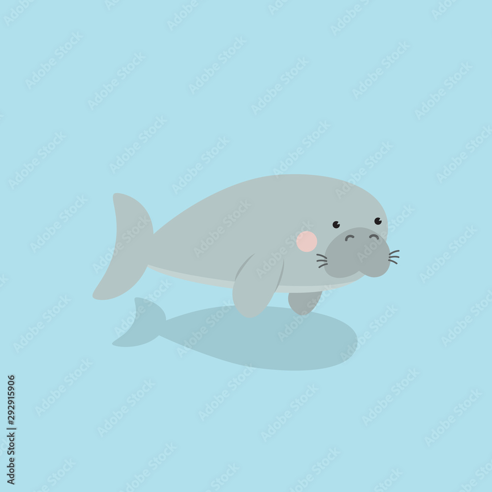 Cute Manatee