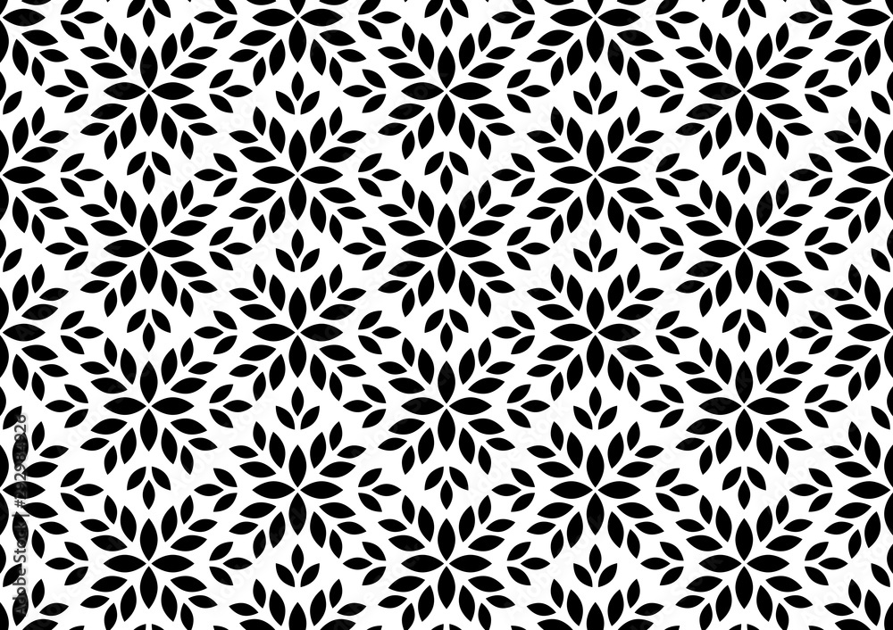 Geometric Flower Motif