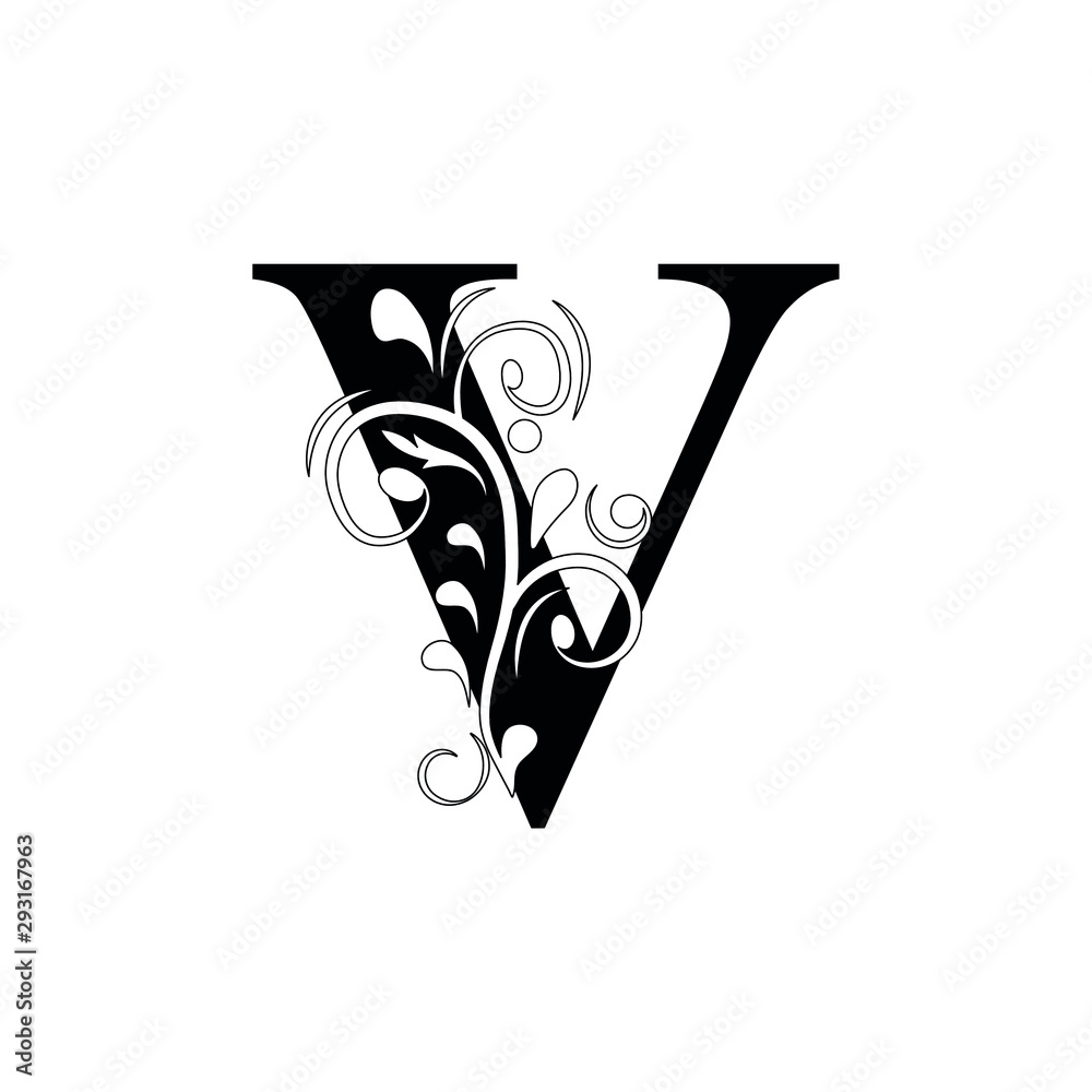 Black Letter V