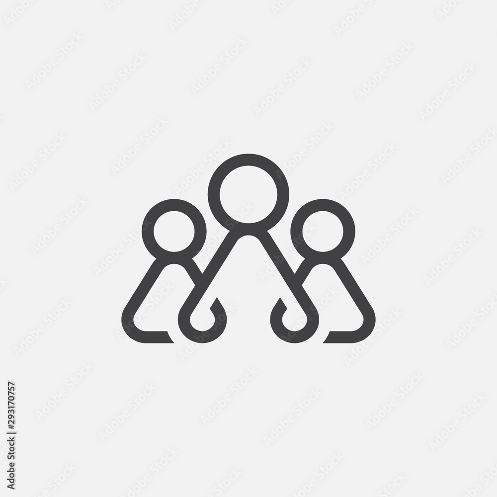 people icon linear, team leader icon, team leader icon illustration ... people icon linear, team leader icon, team leader icon illustration ...