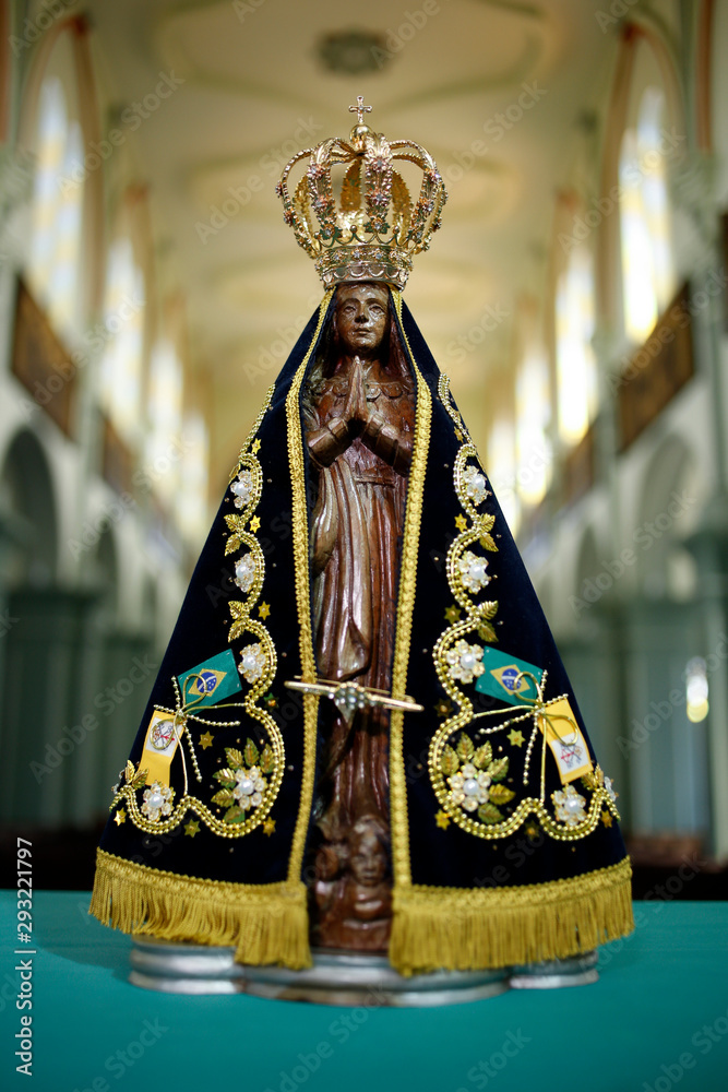 Image of Our Lady of Aparecida - Statue of the image of Our Lady of ...