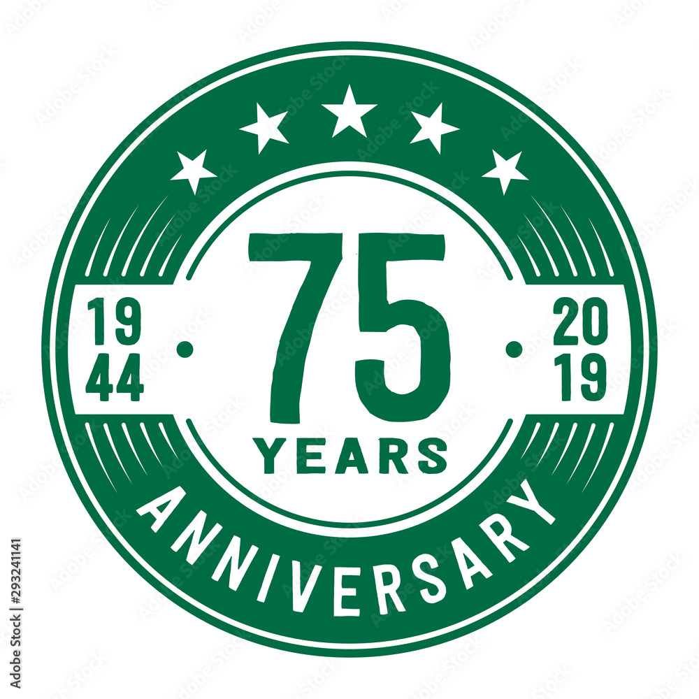 75 Years Anniversary Logo Template Seventy five Years Logo Vector And 75-years-anniversary-logo-template-seventy-five-years-logo-vector-and