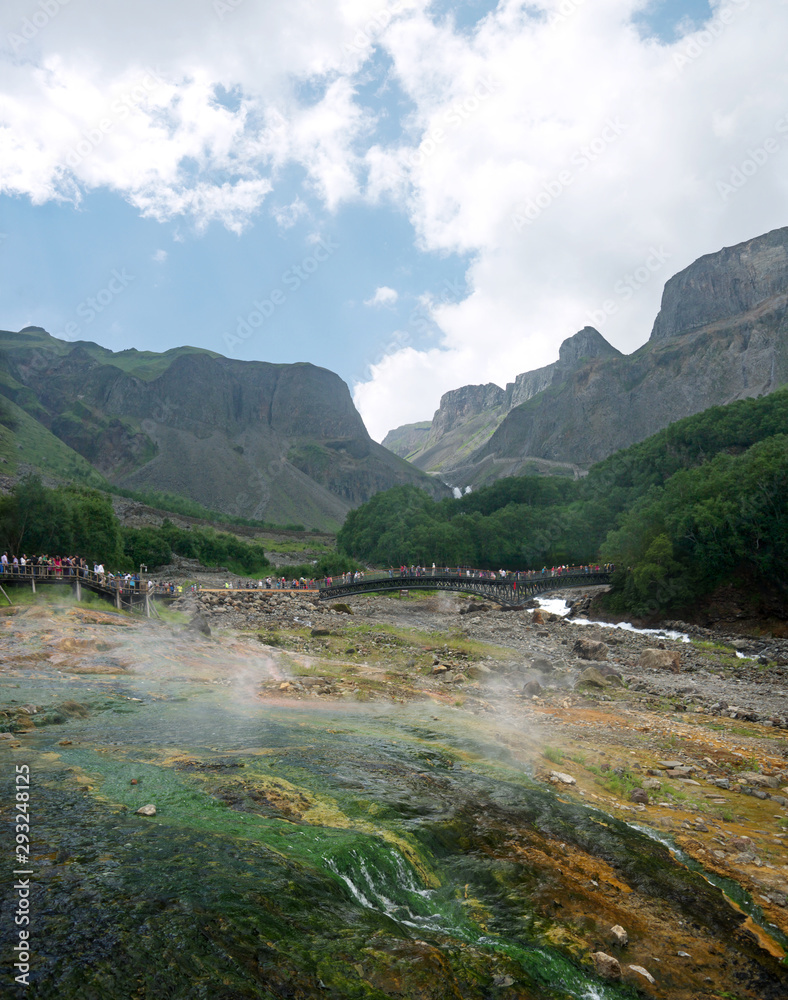 Travelling to Changbai Waterfall in Changbaishan National Park China ...