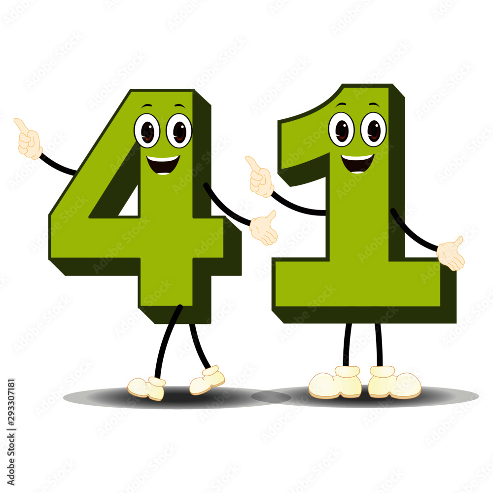 Number 41 Clipart