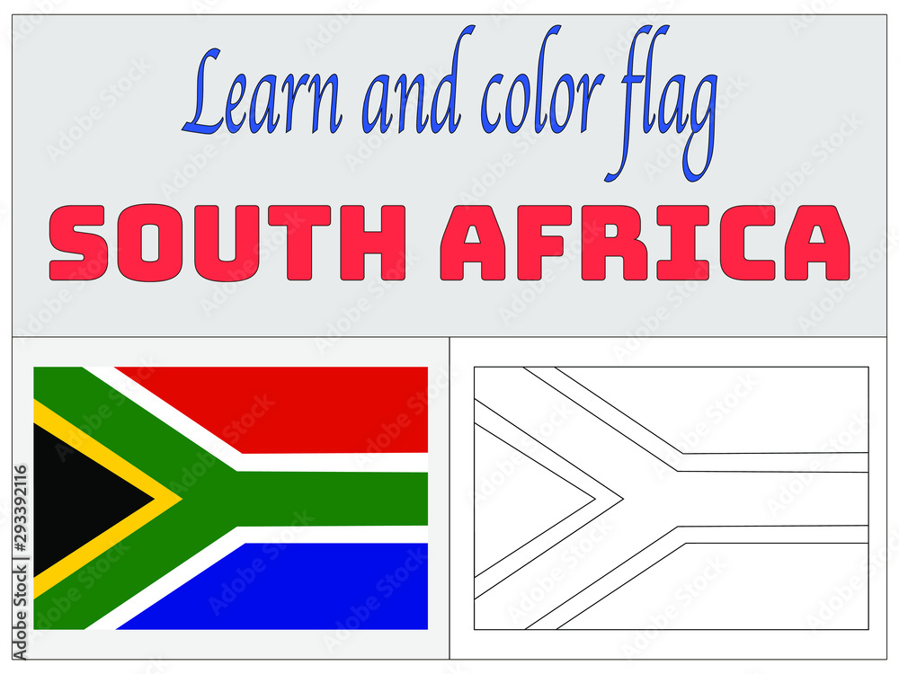 African Country Flags Coloring Pages