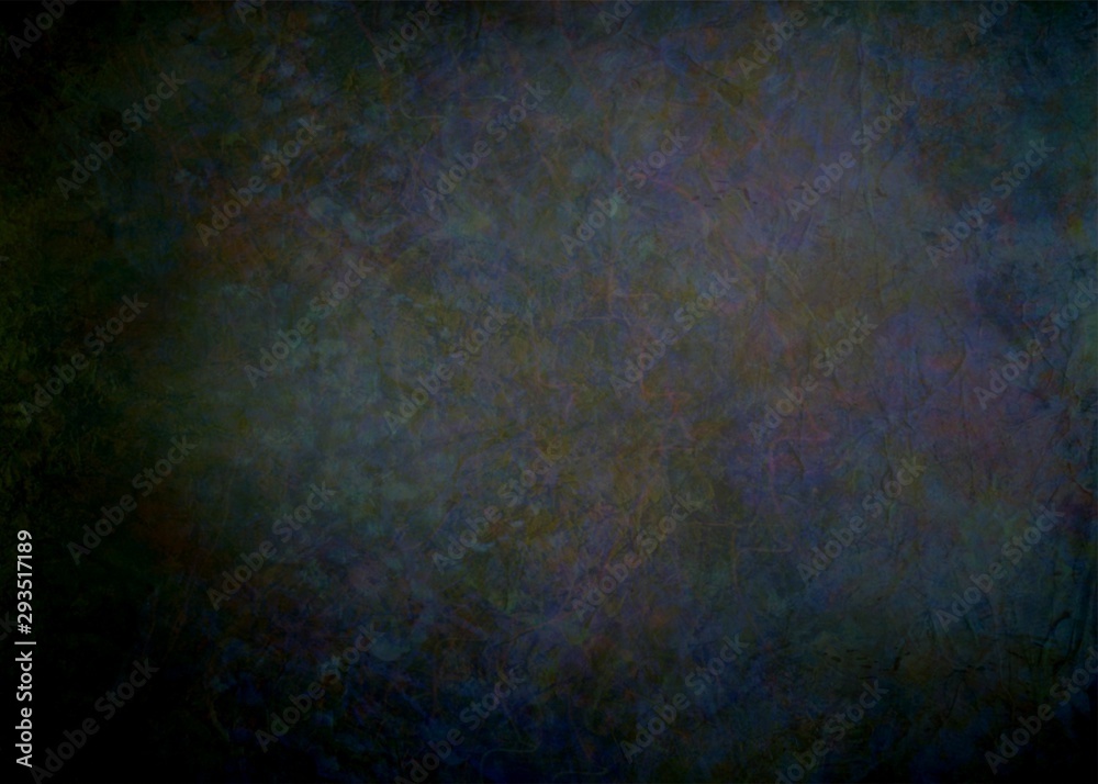 Dark iridescent textured stone wall. Old background. Vintage spotted ...