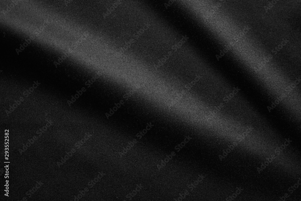 Abstract black fabric cloth texture background Stock Photo | Adobe Stock