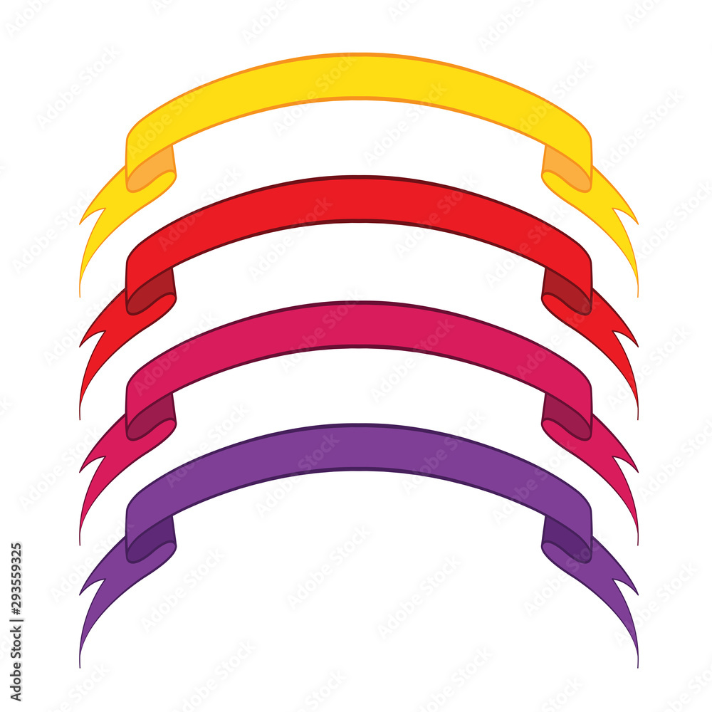 Ribbon banner vector Stock Vector | Adobe Stock