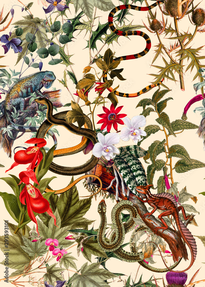 Flowers pattern.Silk scarf design, fashion textile. Background for the ...