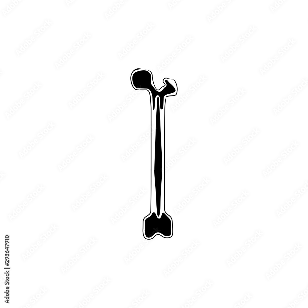 Bone marrow icon. Medical symbol Stock Vector | Adobe Stock