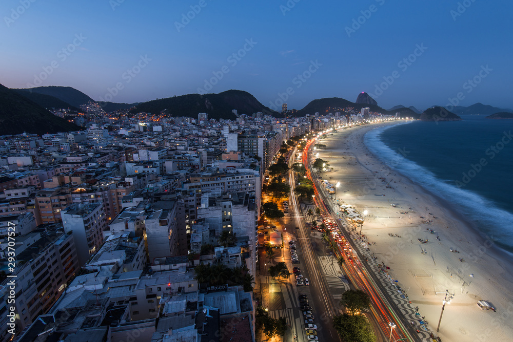 Copacabana Beach Night