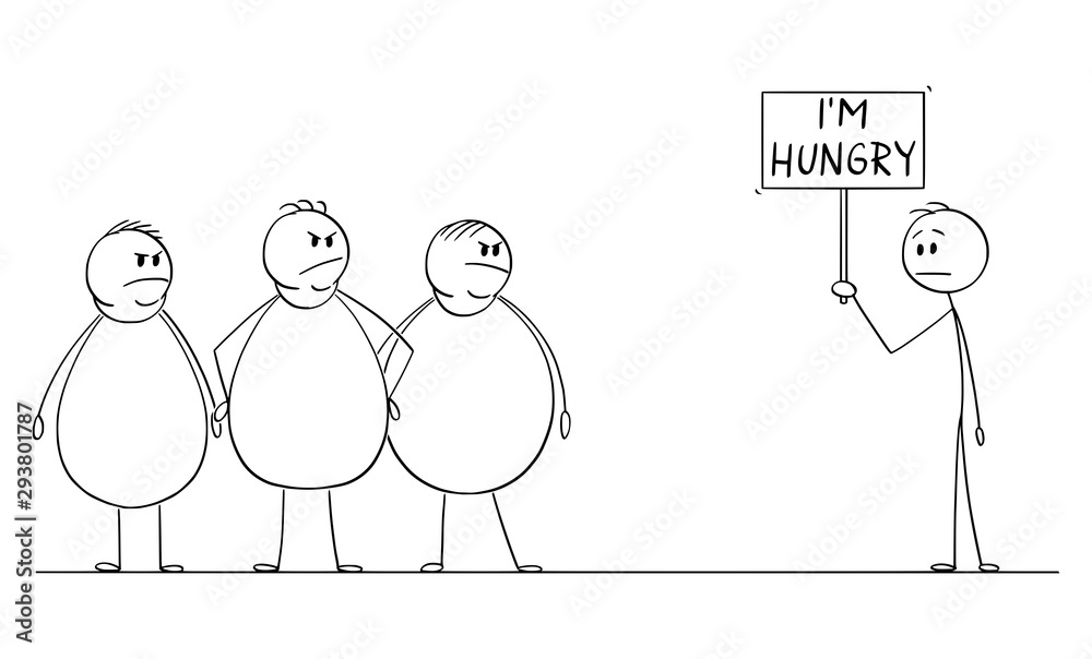 Poverty Cartoon Drawing