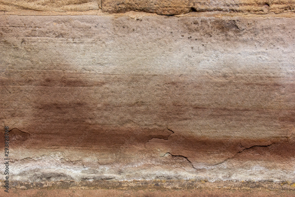 Old Authentic Textured Concrete / Stone Wall with Natural Defects ...