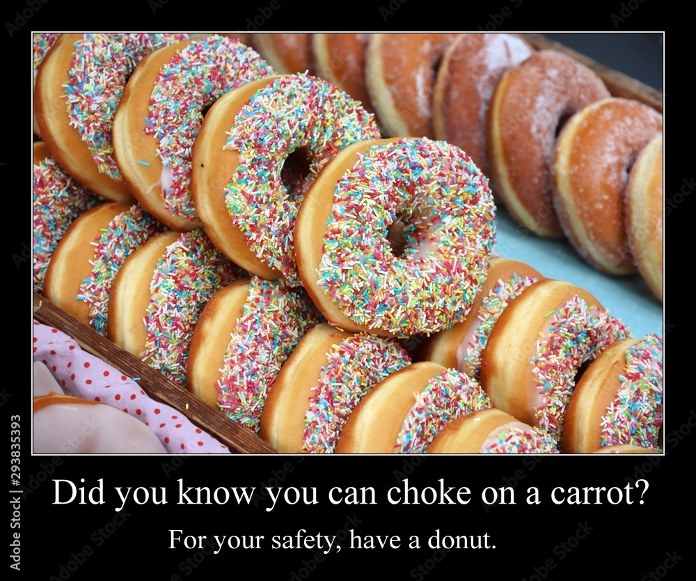 Choking hazard meme Stock Photo | Adobe Stock