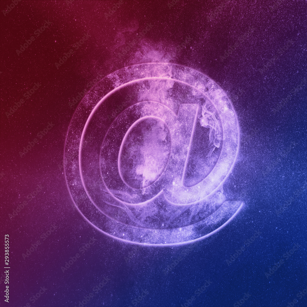E mail Symbol E mail Sign Red Blue Abstract Night Sky Background e-mail-symbol-e-mail-sign-red-blue-abstract-night-sky-background