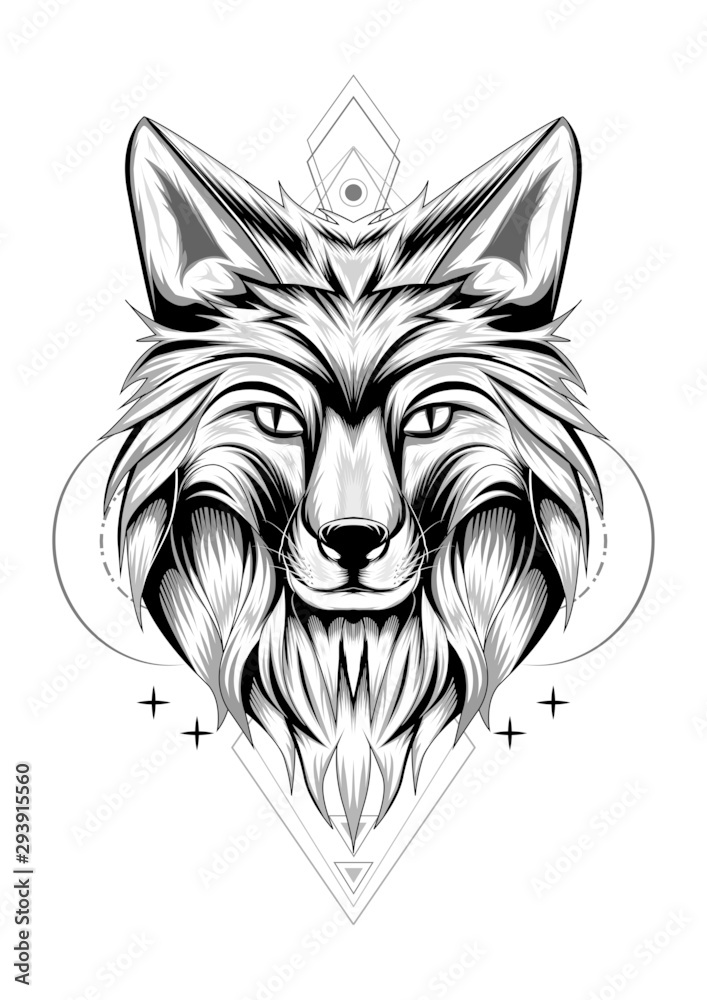 Fox Head Tattoos