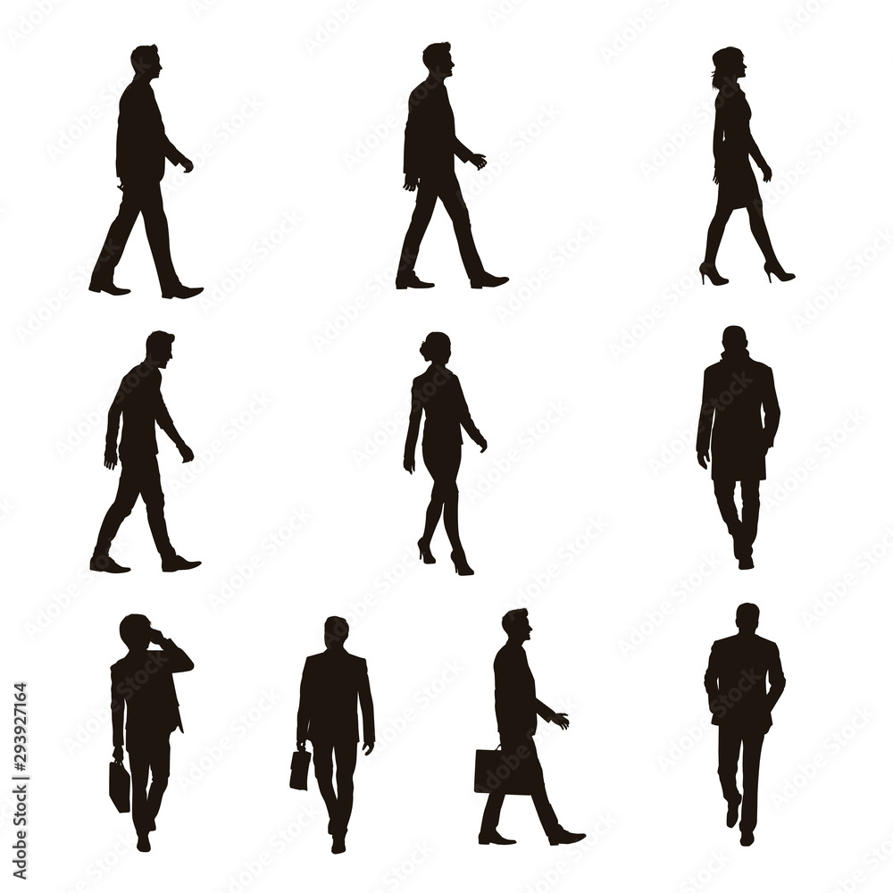 People Photoshop Walking