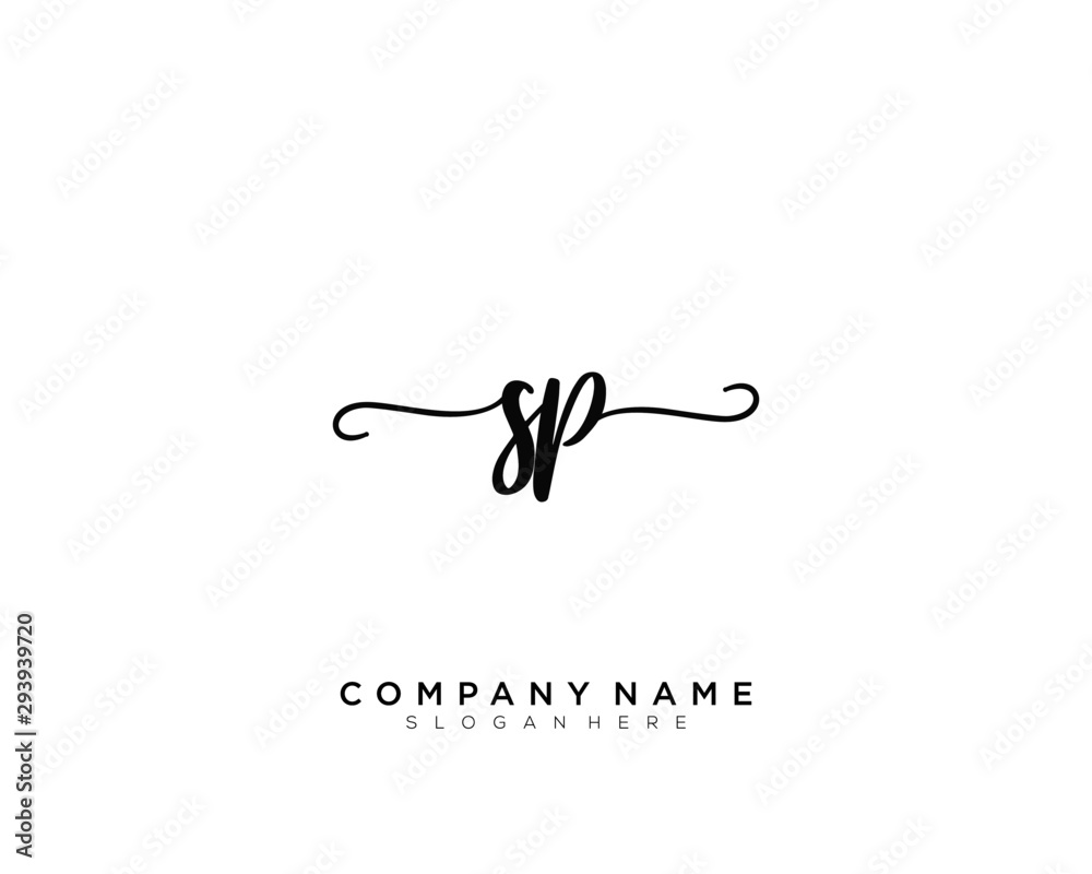 SP Initial Handwriting Logo Vector Stock Vector | Adobe Stock SP Initial Handwriting Logo Vector Stock Vector | Adobe Stock