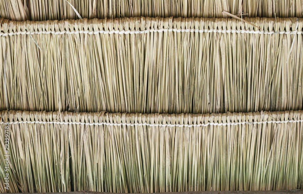 texture of thatched background, copy space Stock Photo | Adobe Stock