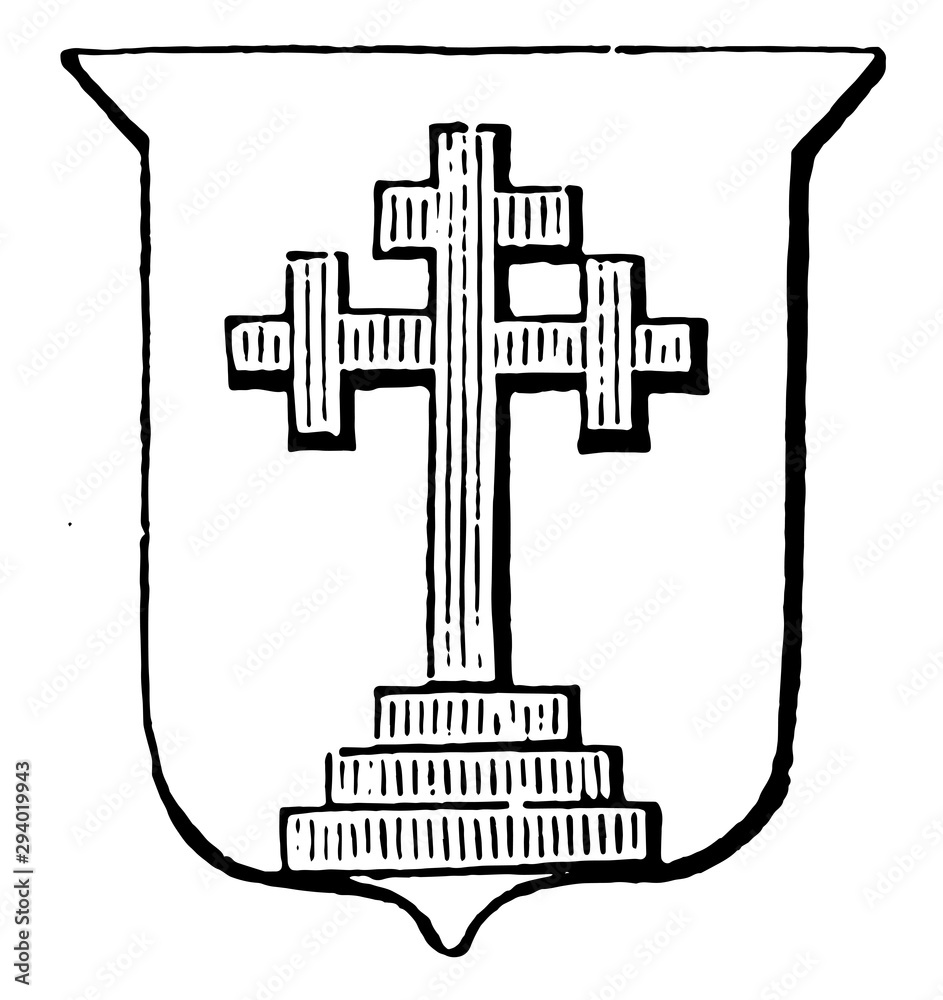 Cross Crosslet on Grieces have crosses are sometimes placed, vintage ...