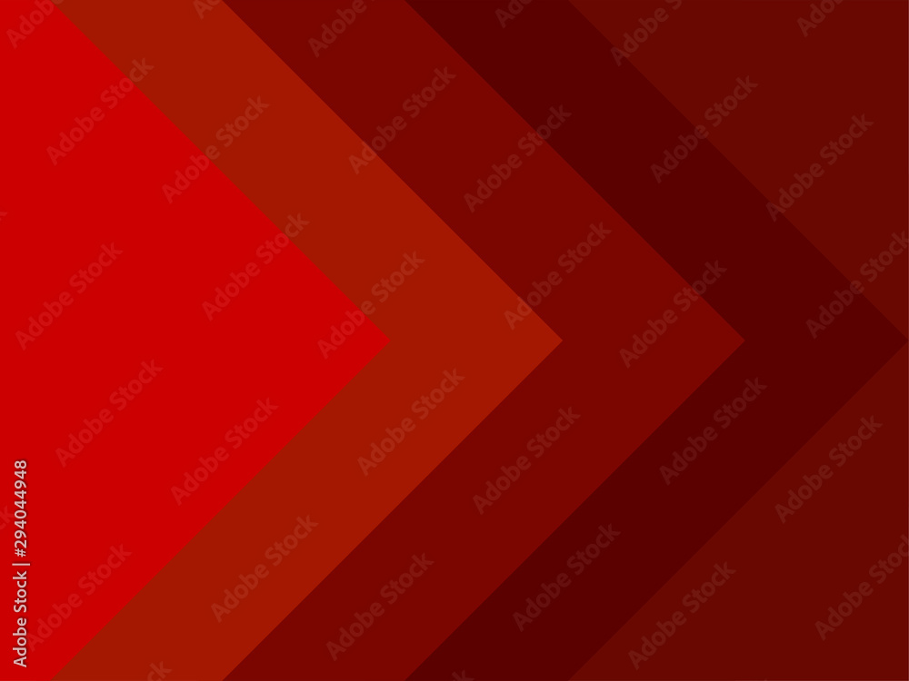 Red triangles vector background geometric overlap layer for background design Stock Vector ...