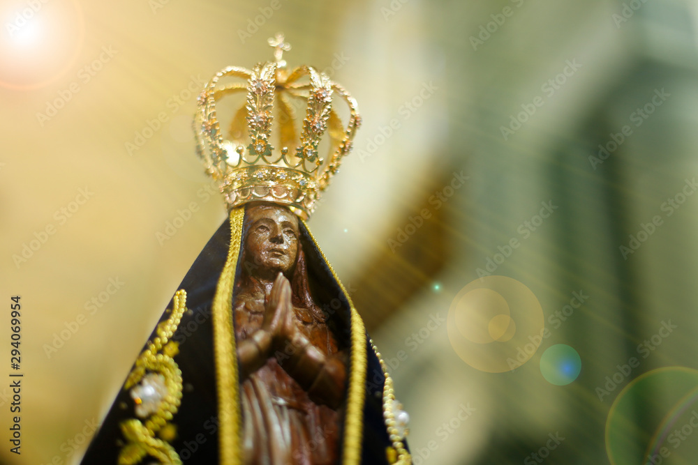 Image of Our Lady of Aparecida - Statue of the image of Our Lady of ...