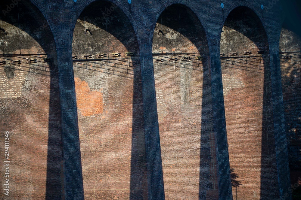 The arches of the railway viaduct in Folkestone Stock Photo | Adobe Stock
