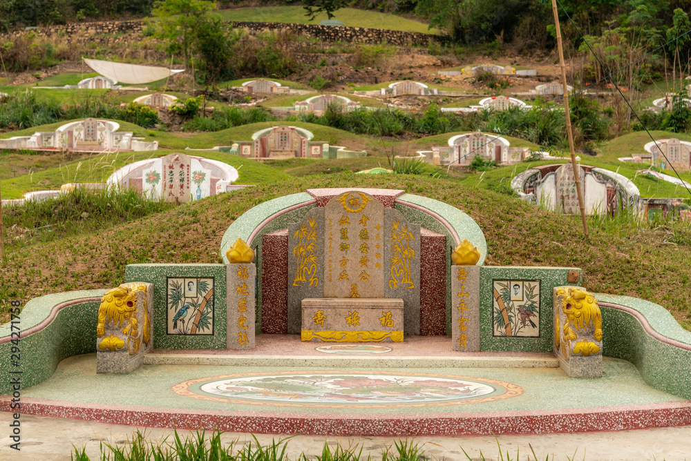 Bang Phra, Thailand - March 16, 2019: Chao Pho Khao Chalak Chinese ...