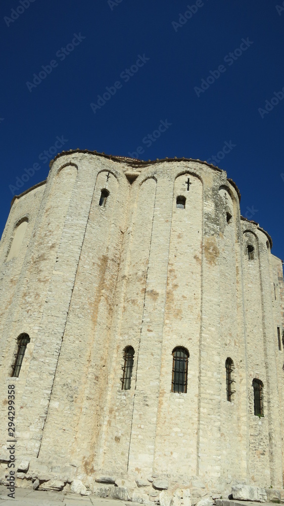 The ancient walls of the temple that can be visited free of charge. The ...