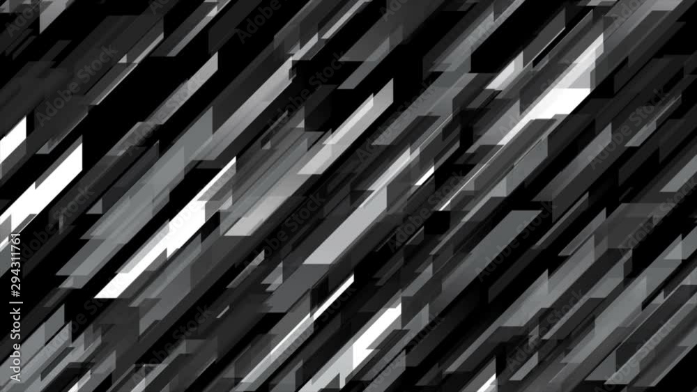 Dark grey geometric tech abstract motion background. Seamless looping ...
