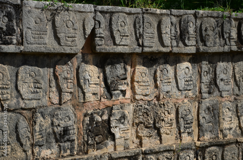 The mayan ruins of the temple Stock Photo | Adobe Stock