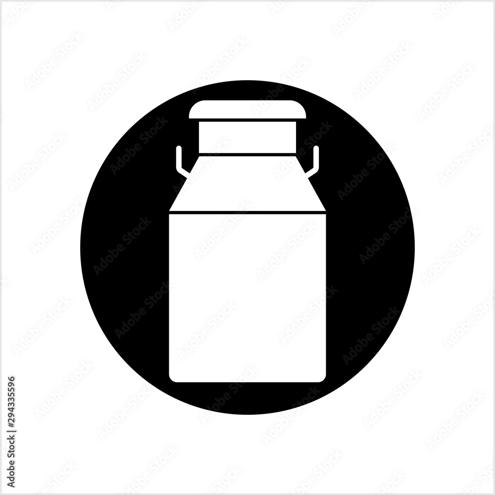 Milk Container Icon, Milk Container Stock Vector | Adobe Stock