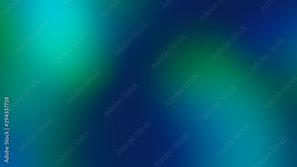 Blue and green spectrum illusion light show. Color gradient. Moving ...