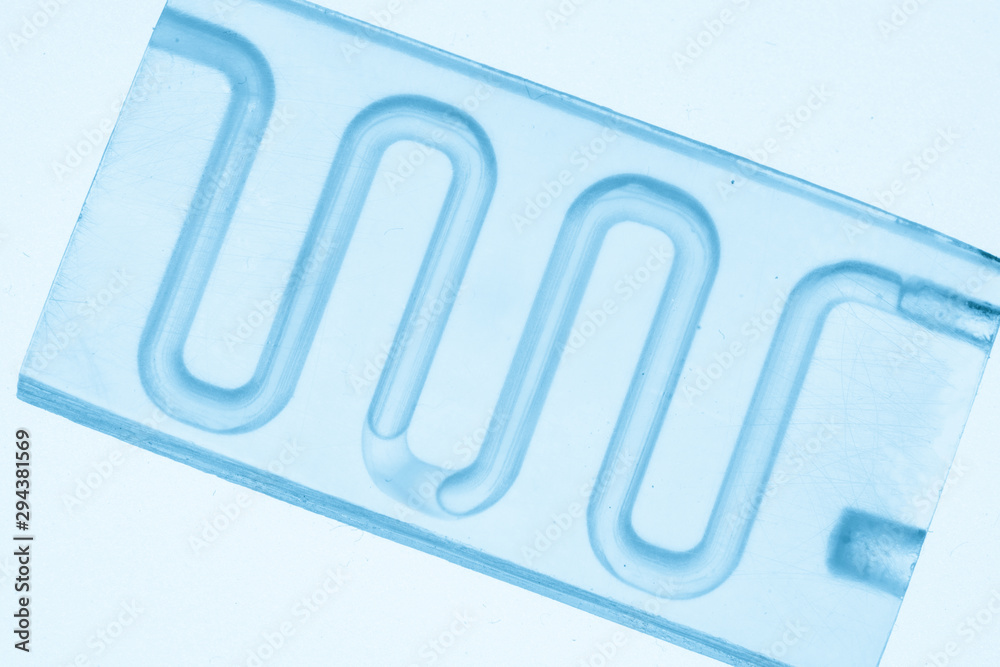Organ-on-a-chip (OOC) - microfluidic device chip that simulates ...