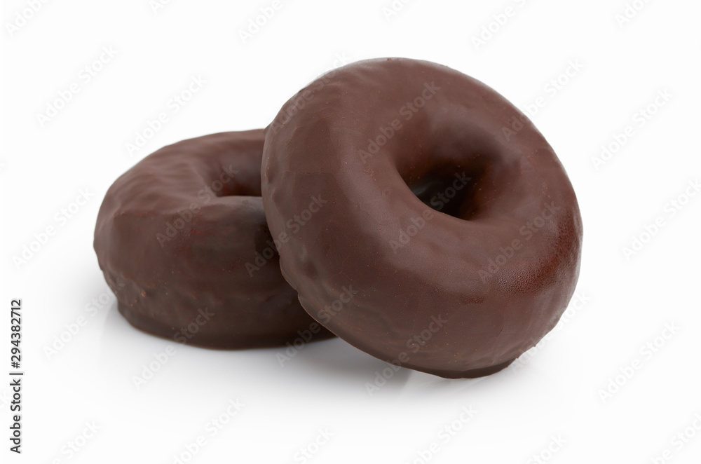 chocolate donuts Stock Photo | Adobe Stock