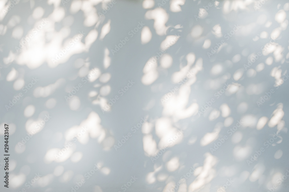 Tree shadow background of natural leaves on branch and tree trunk ...