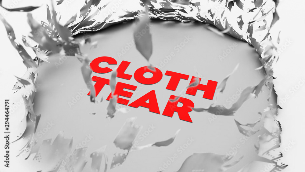 Cloth Tear Titles Stock Template | Adobe Stock