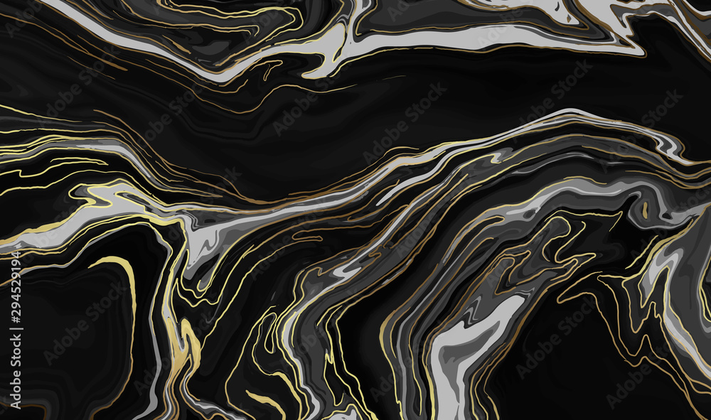 Luxury Marble texture background vector. Panoramic Marbling texture ...