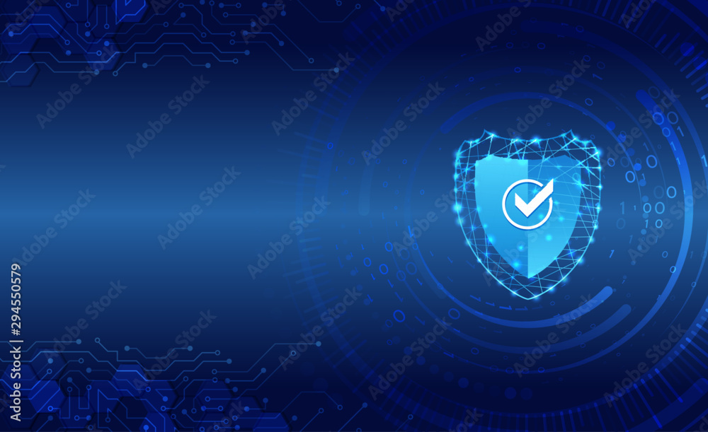 Data security system, information or network protection. Cyber security ...