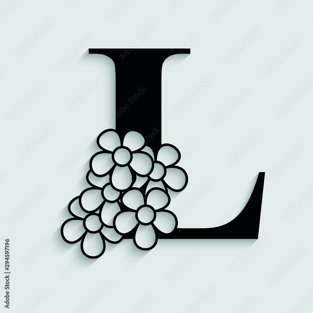 Pretty Letter L