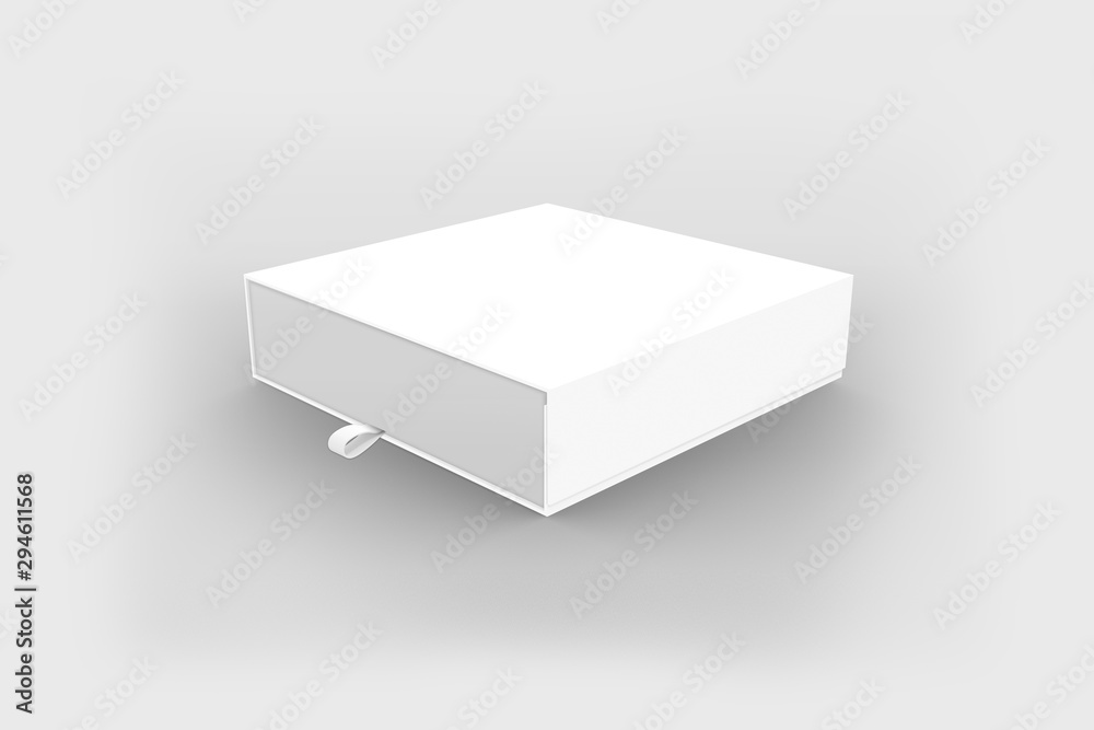 3D illustrator Box packaging Mockup for your design Stock Illustration ...