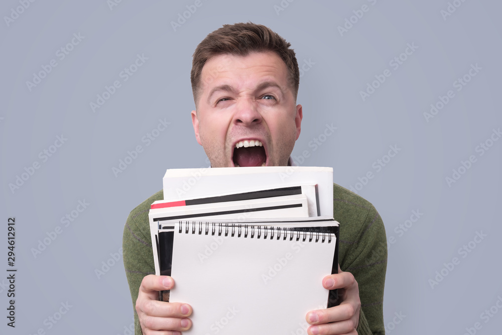 Angry College Student