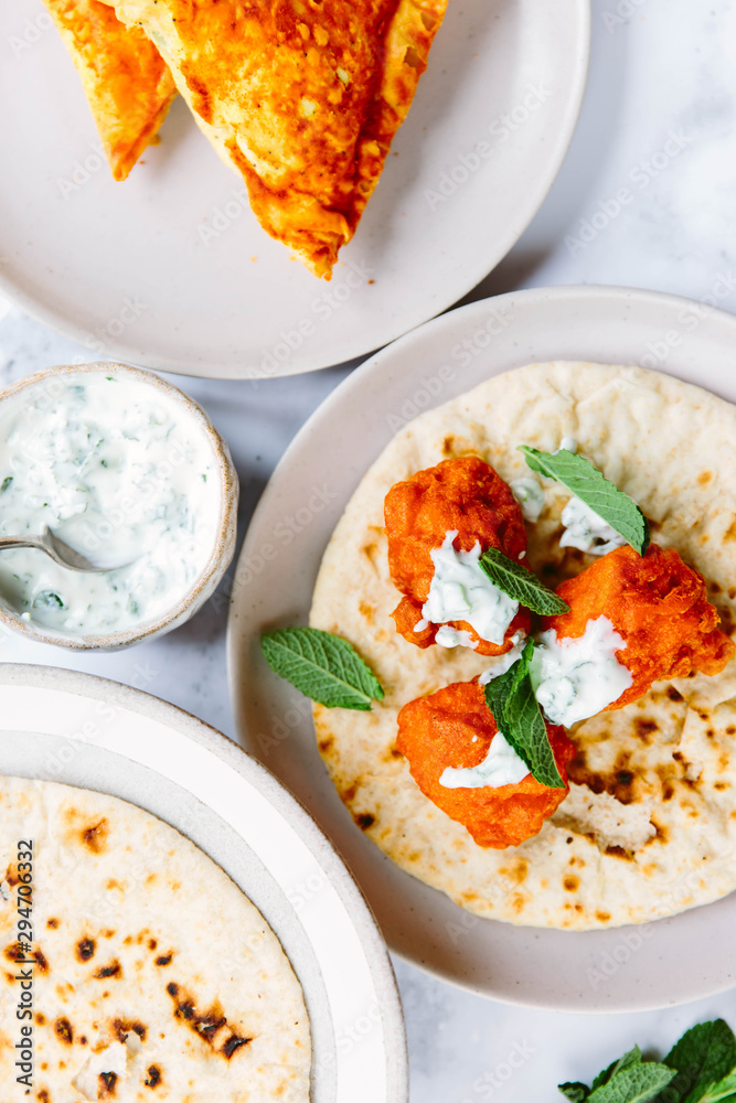 Indian snacks Stock Photo | Adobe Stock