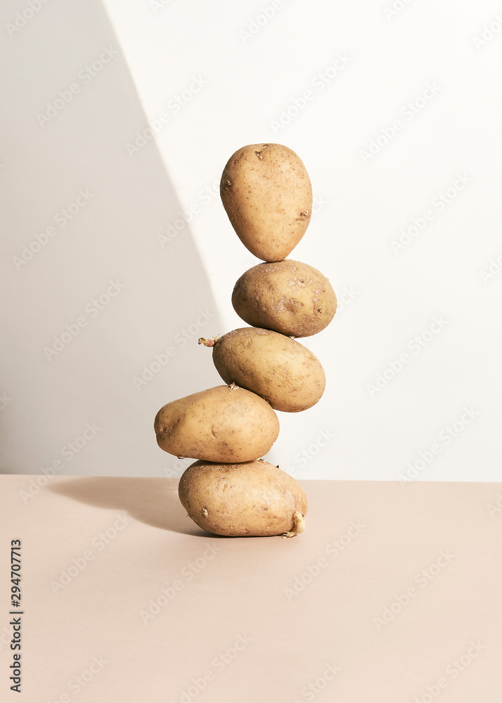 Potatoes still life Stock Photo | Adobe Stock
