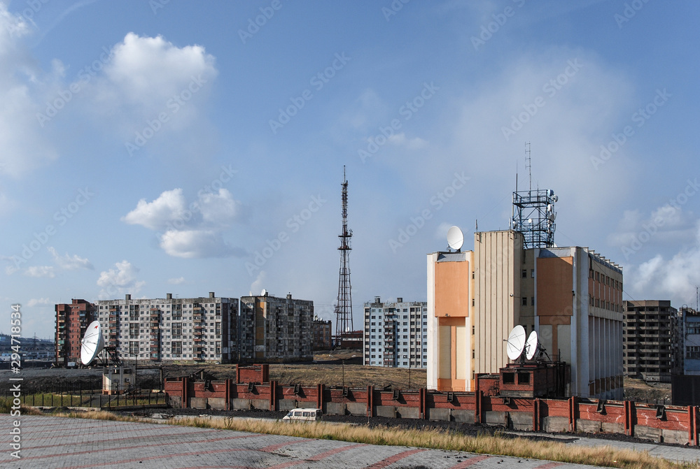 Norilsk is a famous industrial city in Russia, one of the most polluted ...