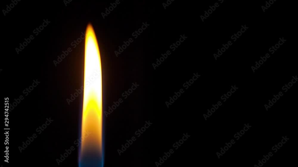 methane flame on pilot tube preparation for loboratory of scientific ...